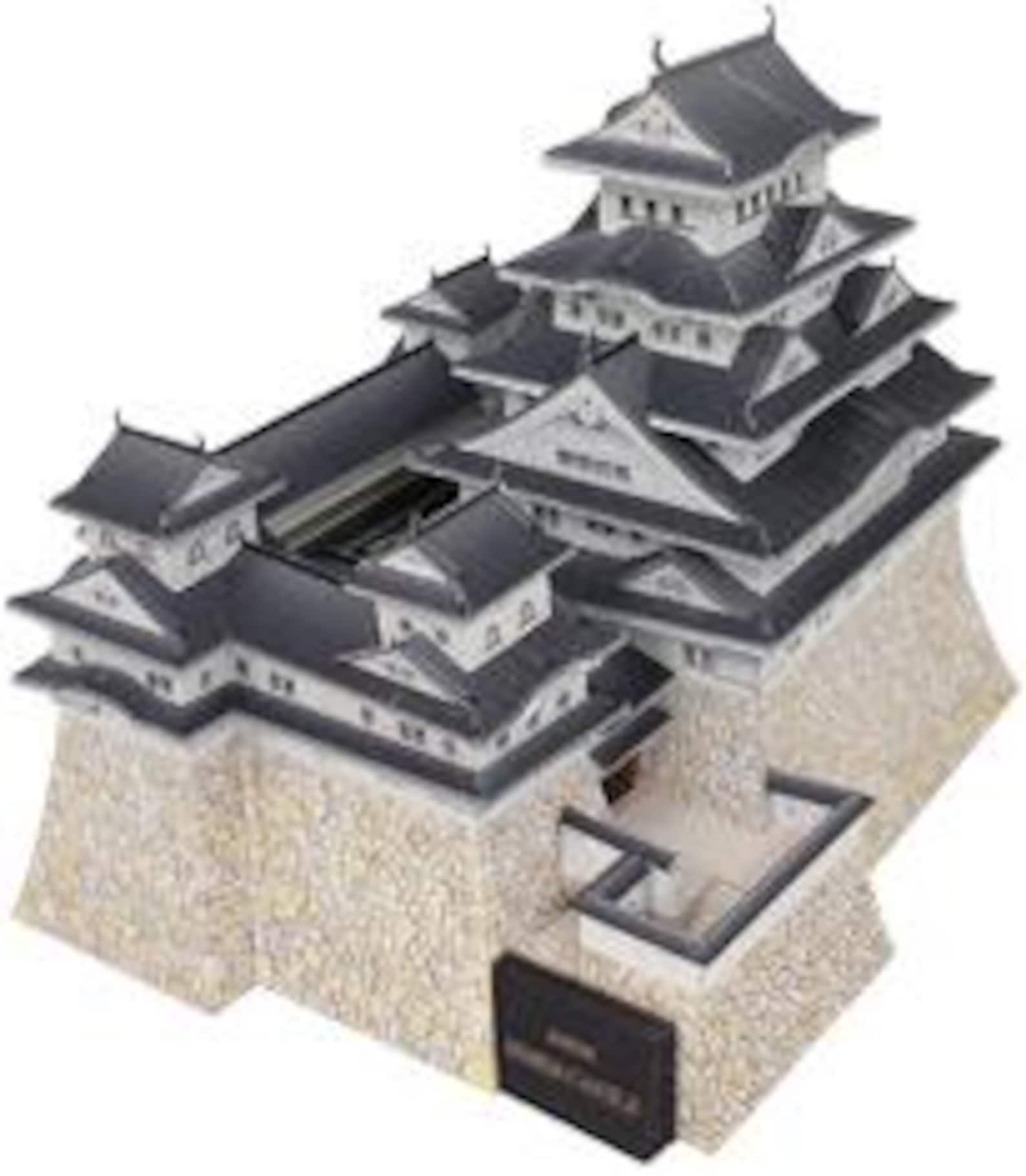 Papercraft Kit |historical Landmark(himejicastle) Model Kit | Detailed ...