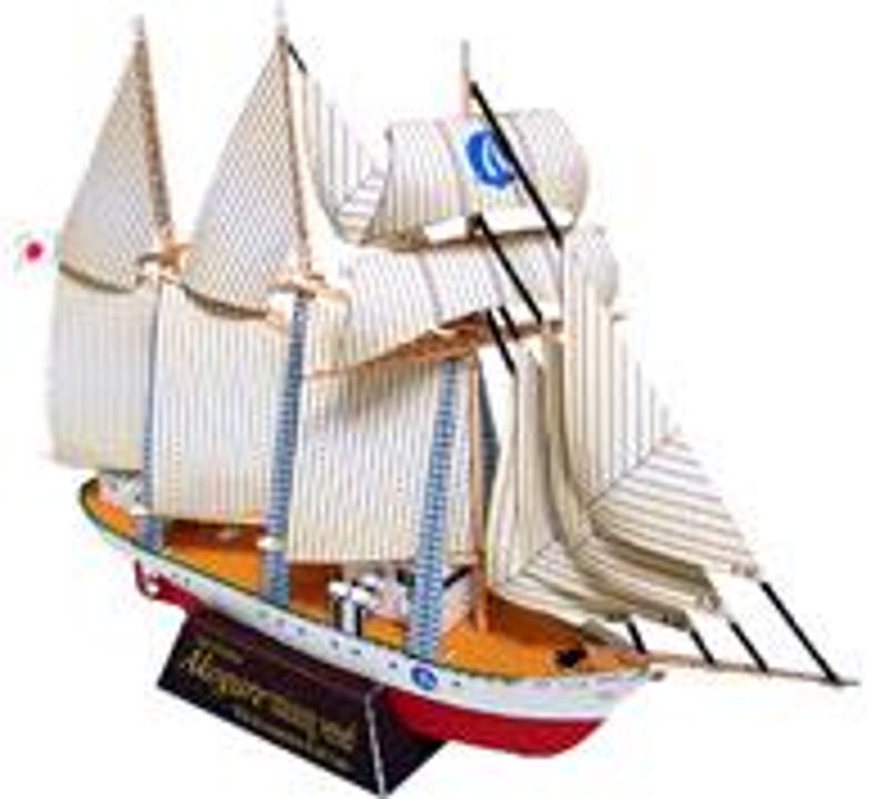 Papercraft Kit-akogare, City of Osaka Global Cruise Ship 3D Ship Model ...