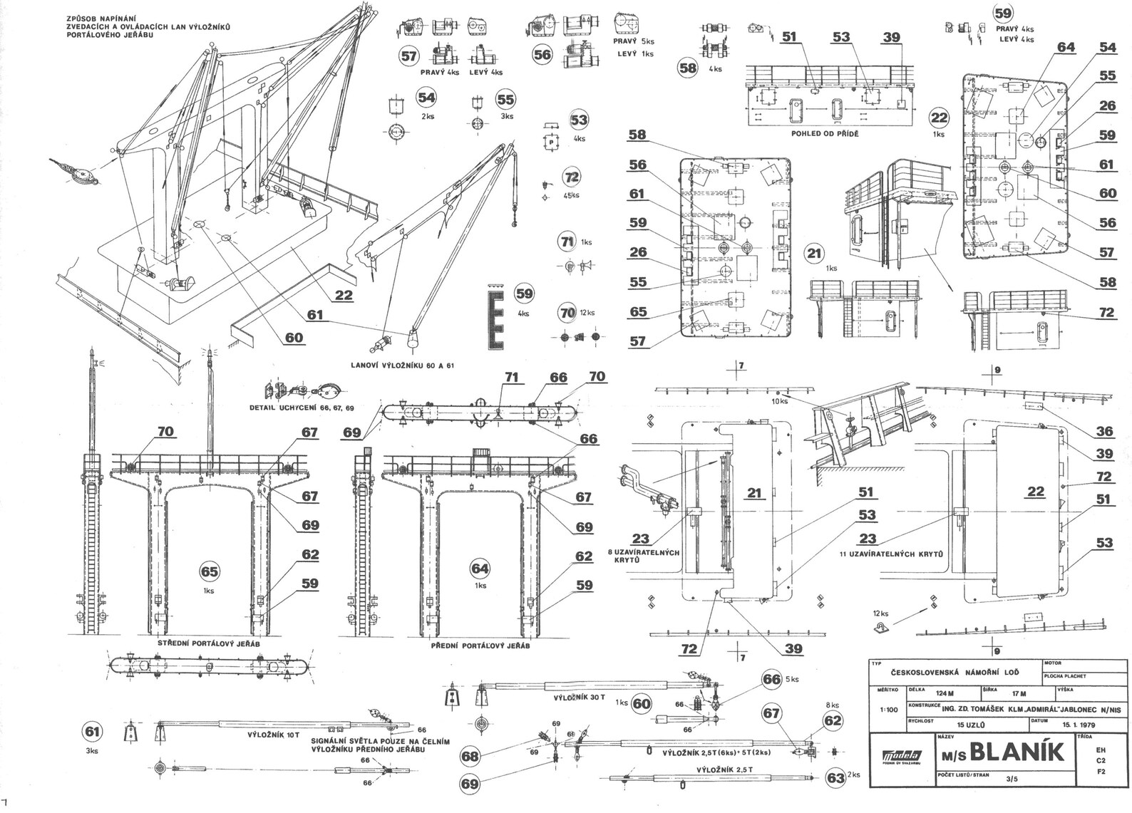 Blanik - 1/200 - Wooden Ship Model Assembly Plans: Build Your Own ...