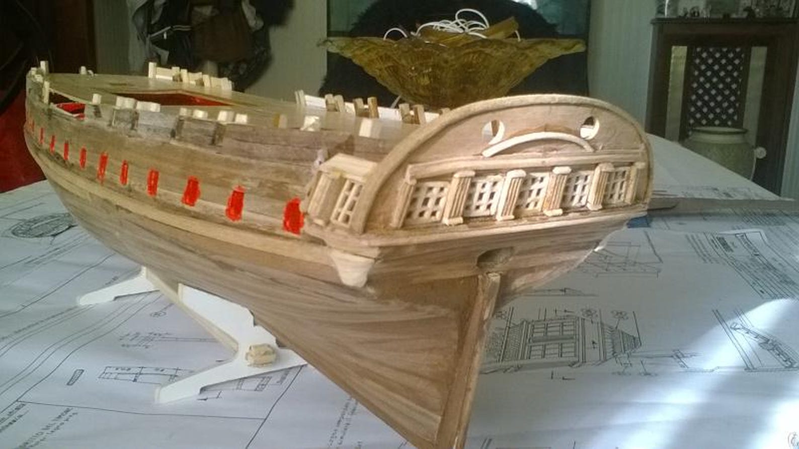 H.M.S. Ajax - 1/1 Scale - Wooden Ship Model Plans: Build Your Own ...