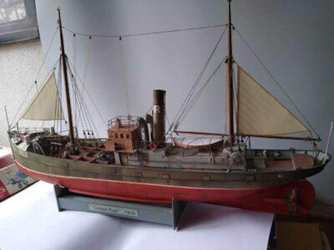 Consul_pust - 1/100 -wooden Ship Model Assembly Plans: Build Your Own ...