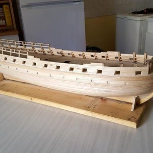 Confederacy Fregata - Wooden Ship Model Assembly Plans: Build Your Own ...