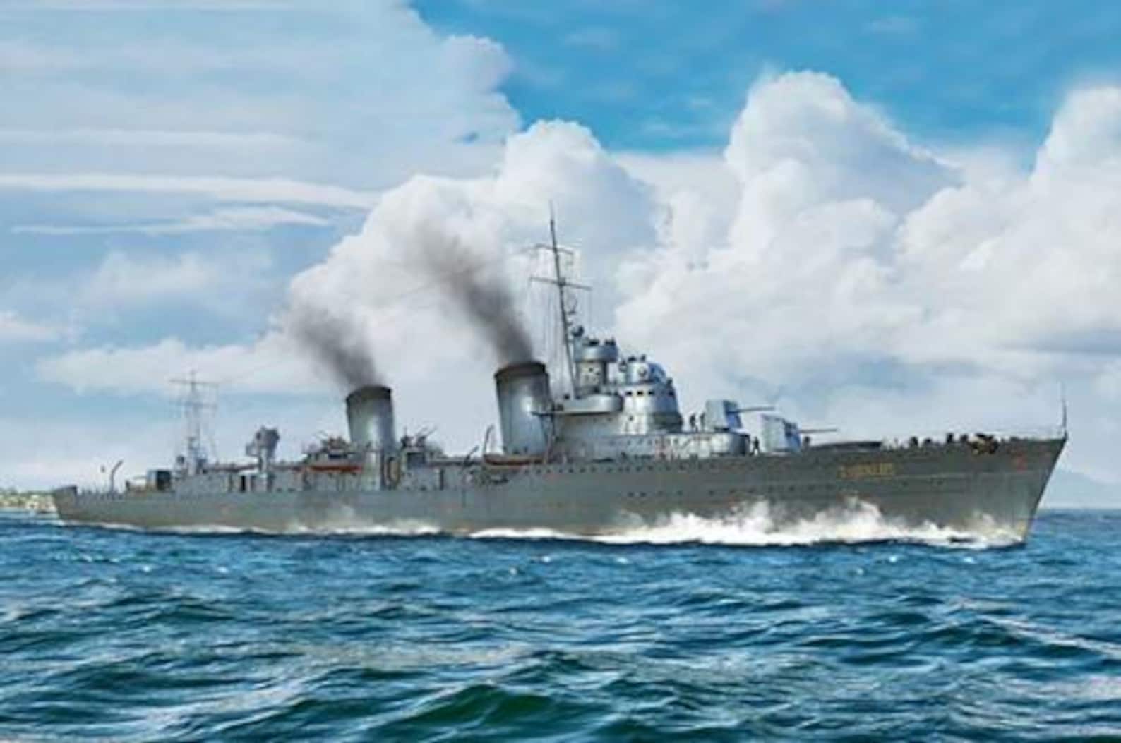 Destroyer Tashkent 1937 - Wooden Ship Model Assembly Plans: Build Your ...