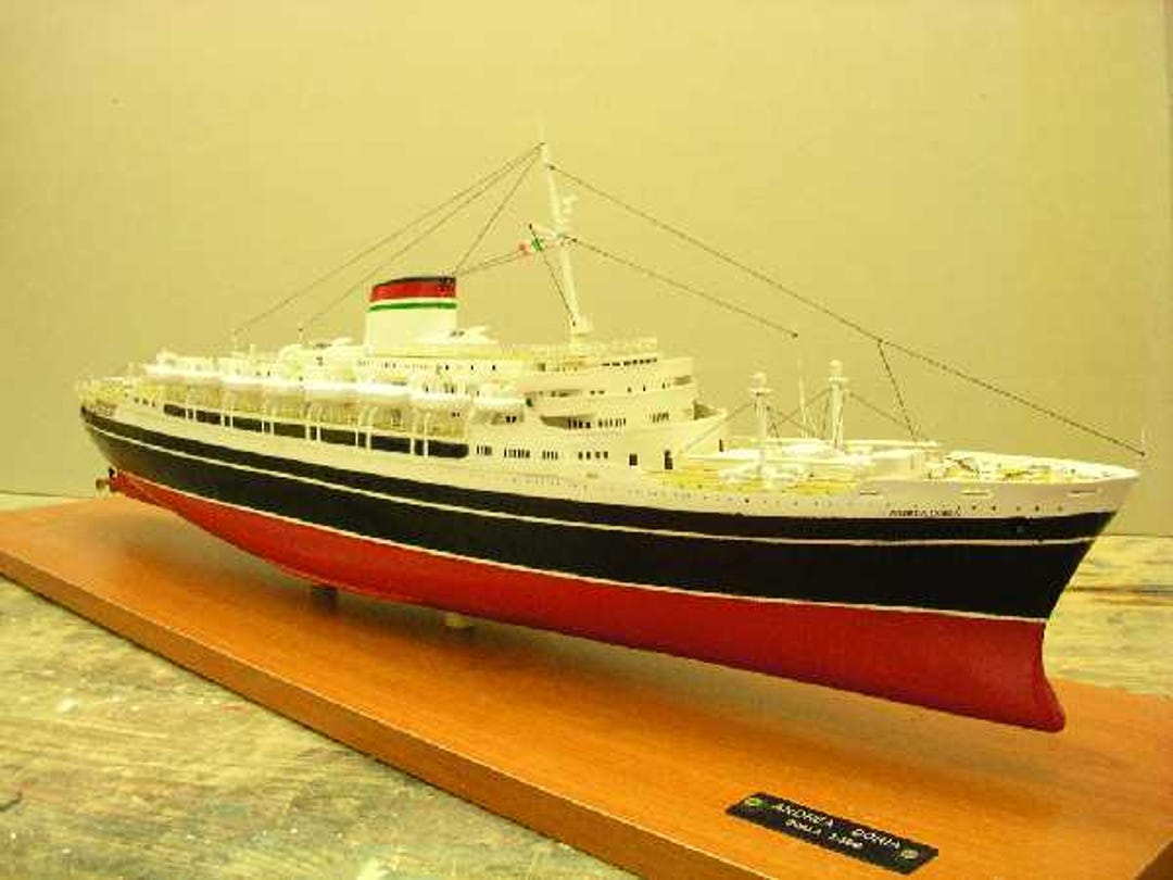 Andrea Doria - 1/320 - Wooden Ship Model Assembly Plans: Build Your Own ...
