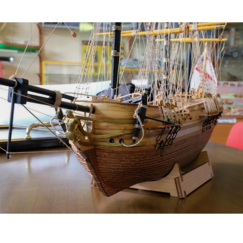 Frigate Hms President 1730 - Wooden Ship Model Assembly Plans- Build ...