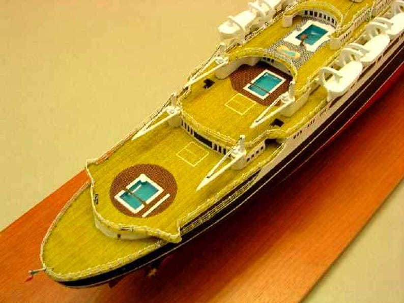 Andrea Doria - 1/320 - Wooden Ship Model Assembly Plans: Build Your Own ...