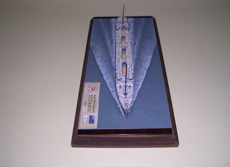 Papercraft Kit- TITANIC - 3D Ship Model | 3d Paper Model Crafting Kit ...
