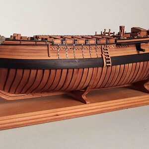 Bomb Ketch Volontede Dieu 1816 - Wooden Ship Model Assembly Plans ...