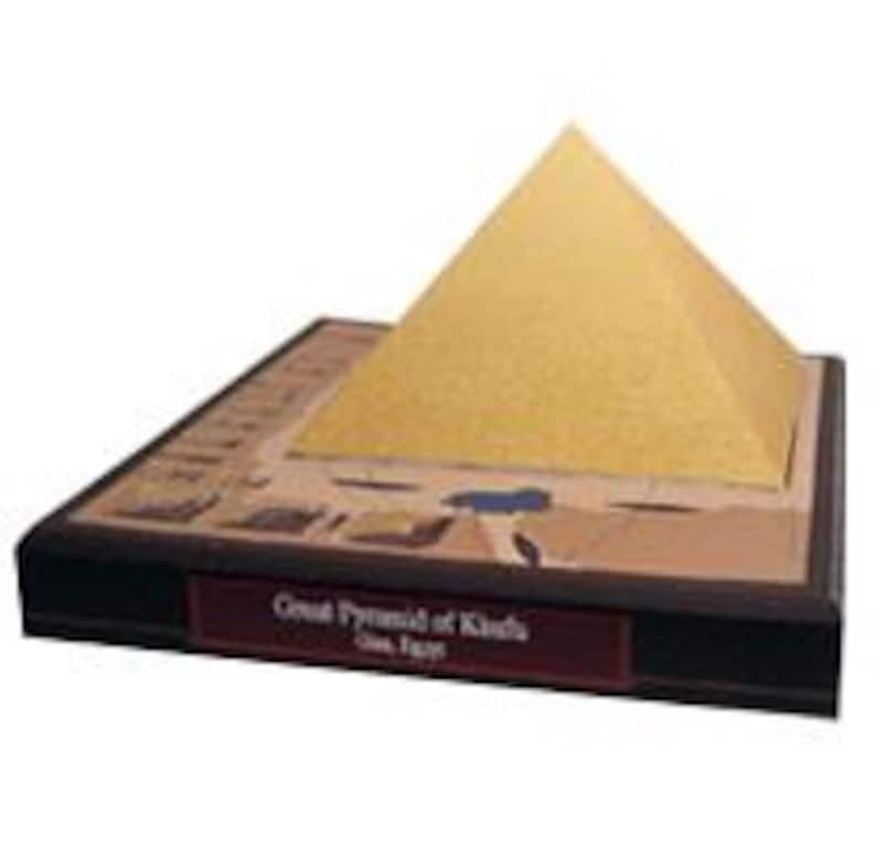 Great Pyramid Papercraft Kit | 3D Historical Model (PDF) - Etsy