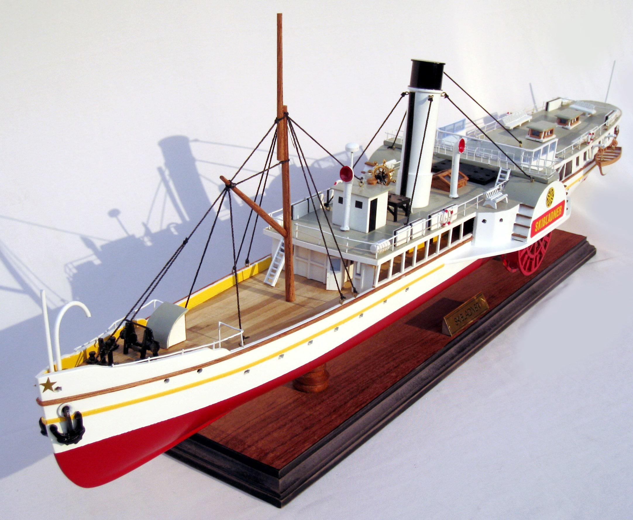 Paddle Steamer Wooden Ship Model Plans – DIY Historic Vessel (digital ...