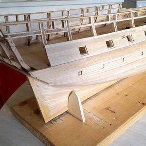 Confederacy Fregata - Wooden Ship Model Assembly Plans: Build Your Own ...