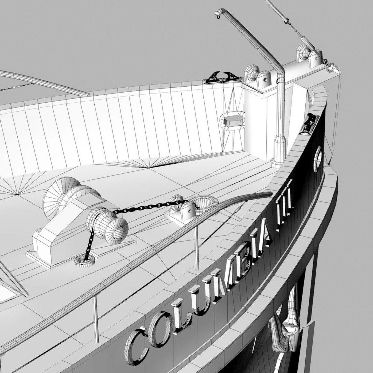 Columbia Mission Boat - Wooden Ship Model Assembly Plans: Build Your ...