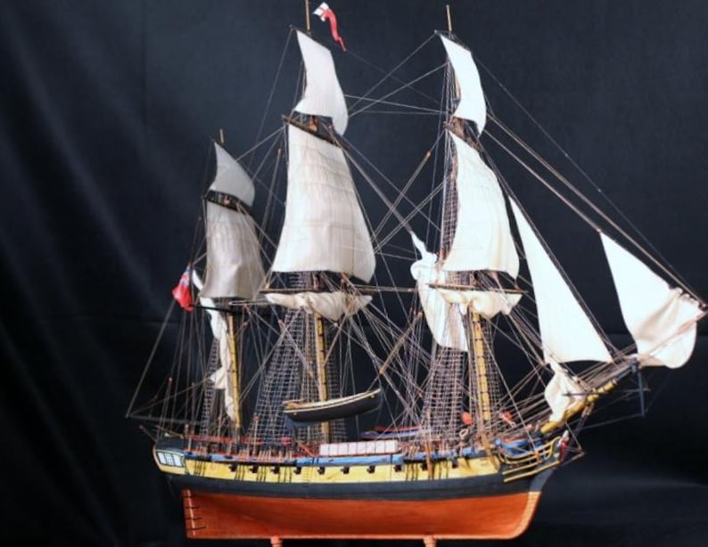 H.M.S. Ajax - 1/1 Scale - Wooden Ship Model Plans: Build Your Own ...