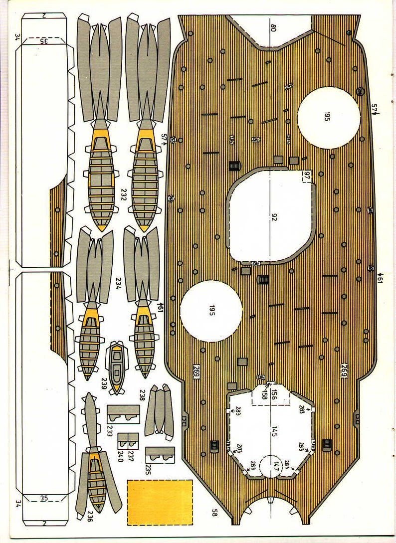 Papercraft Kit - Goeben Kreuzer - 3D Ship Model | 3d Paper Model ...