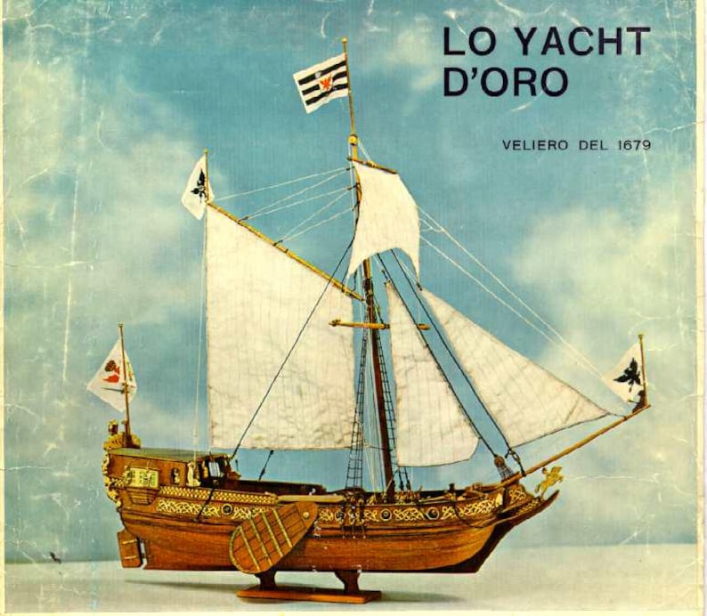 Armed Yacht Yacht Doro 1679 - 1/50 - Wooden Ship Model Assembly Plans ...