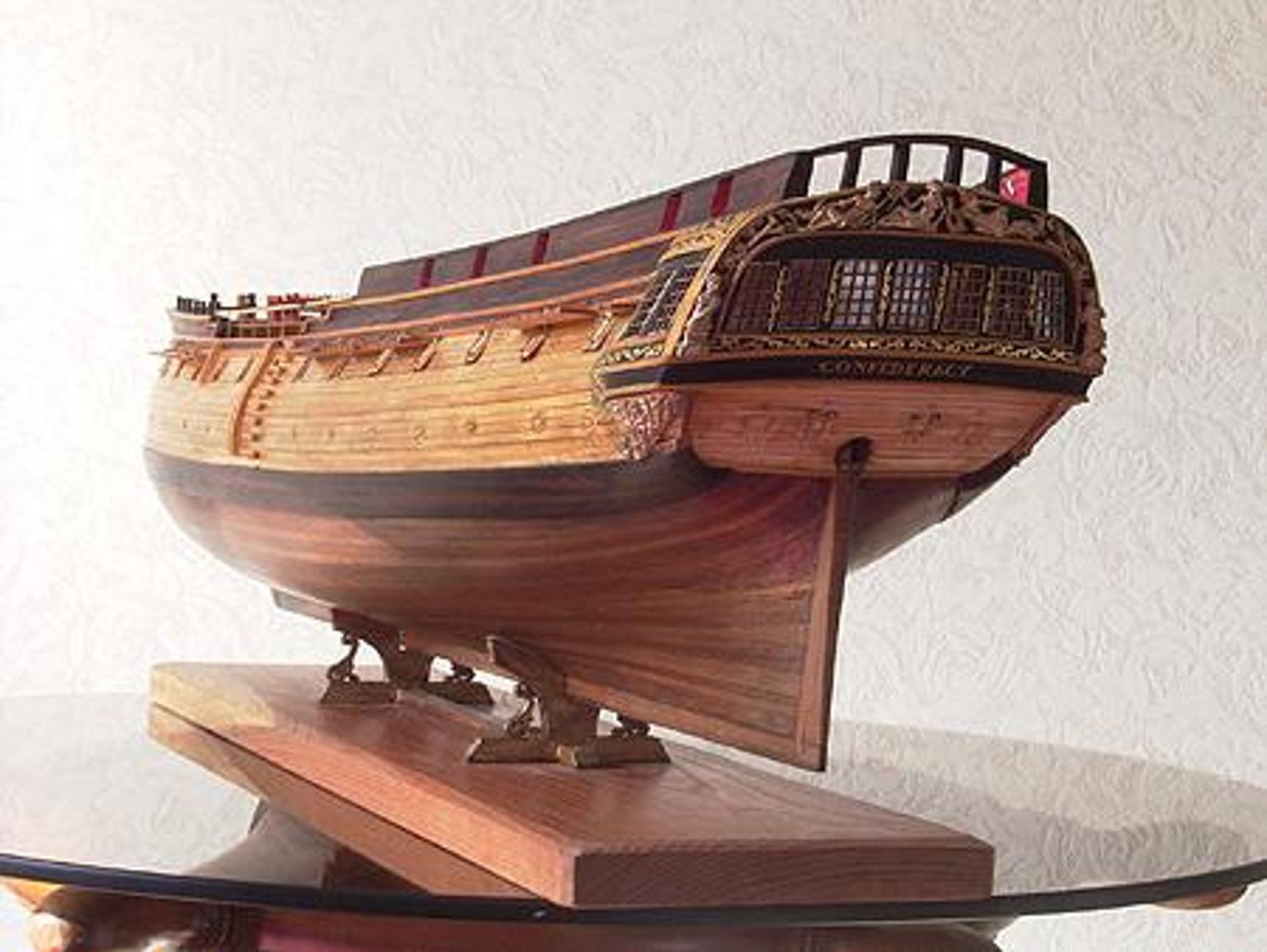 Confederacy Fregata - Wooden Ship Model Assembly Plans: Build Your Own ...