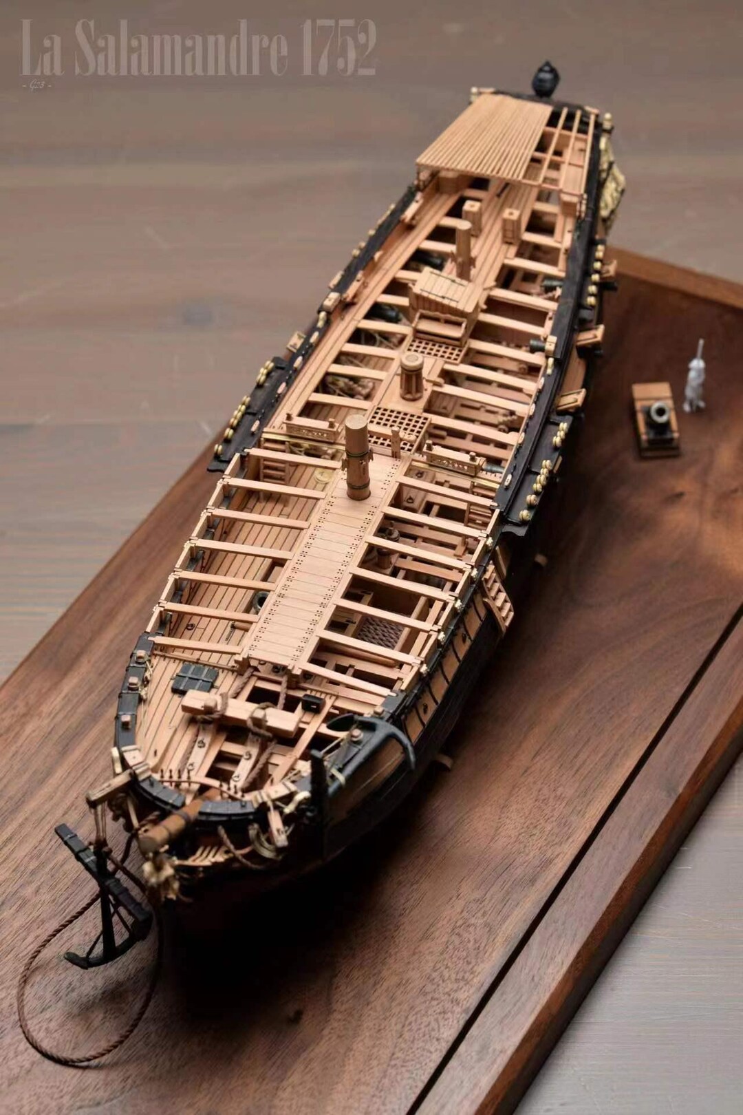 Bomb Ketch Volontede Dieu 1816 - Wooden Ship Model Assembly Plans ...