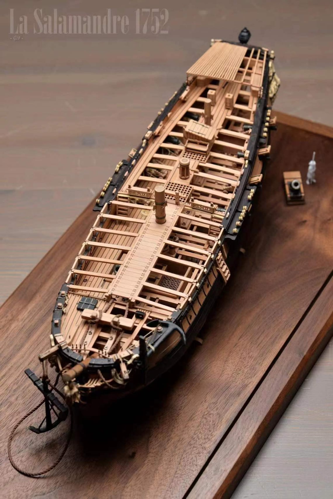 Bomb Ketch Volontede Dieu 1816 - Wooden Ship Model Assembly Plans ...