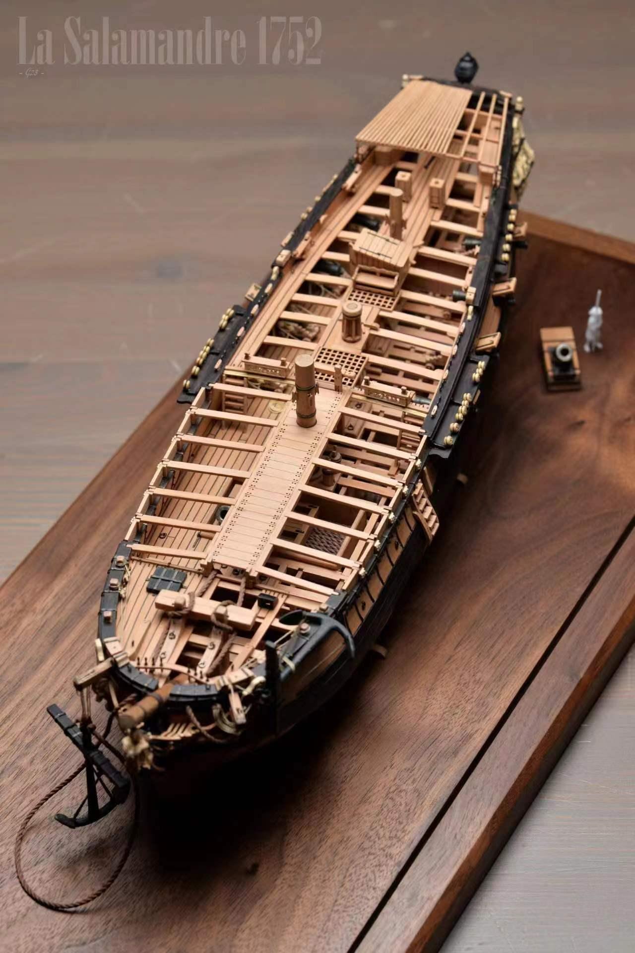 Bomb Ketch Volontede Dieu 1816 - Wooden Ship Model Assembly Plans ...