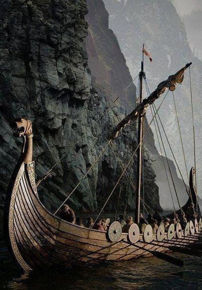 Drakkar- Viking - Wooden Ship Model Assembly Plans: Build Your Own Historic Vessel - Etsy