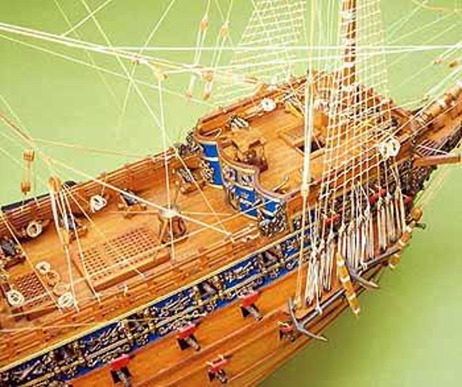 Galleon Sovereign of the Seas 1638 (mantua)- Wooden Ship Model Assembly ...