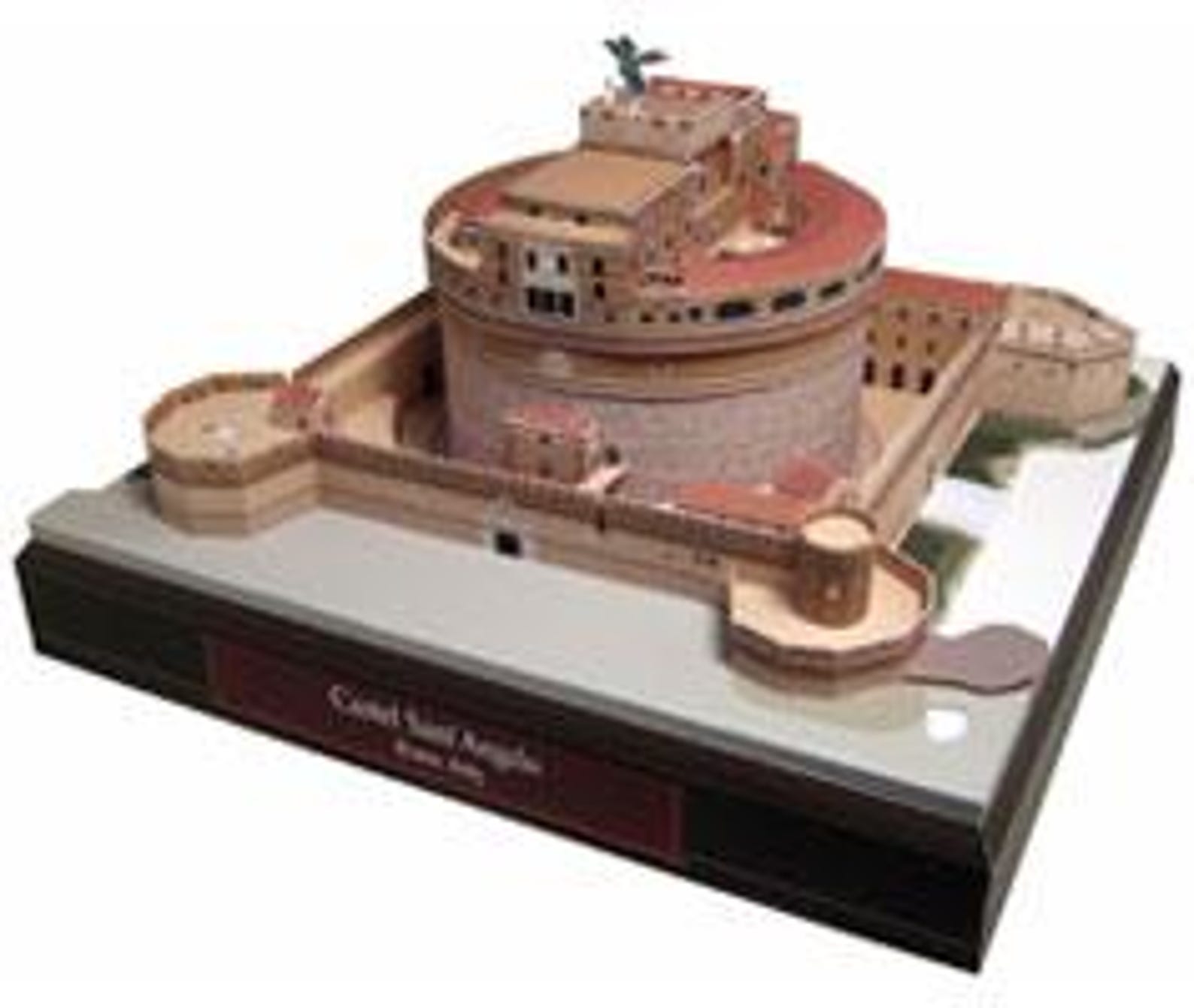 Papercraft Kit | Castel Sant Angelo Model Kit | Detailed 3D Model Kit ...