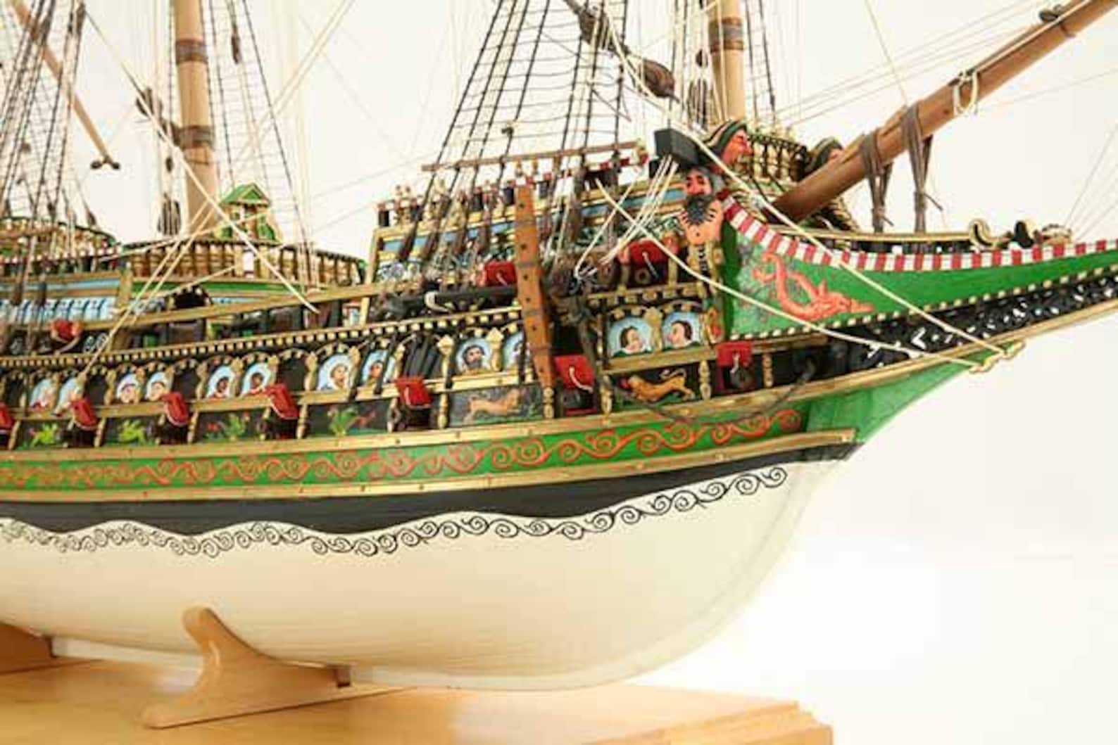 GALLEON 1610 - Wooden Ship Model Assembly Plans: Build Your Own ...