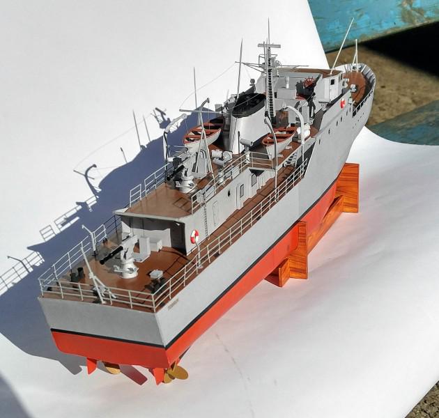 Corvette Tobruk 1965 - Wooden Ship Model Assembly Plans: Build Your Own ...