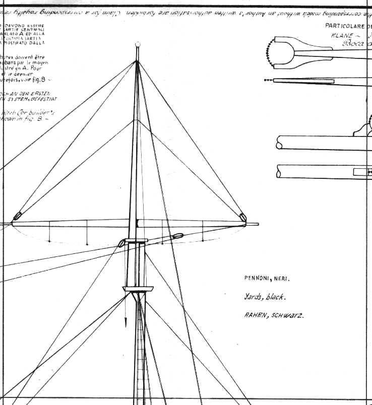 Brig Vanita XVIII - Wooden Ship Model Assembly Plans: Build Your Own ...
