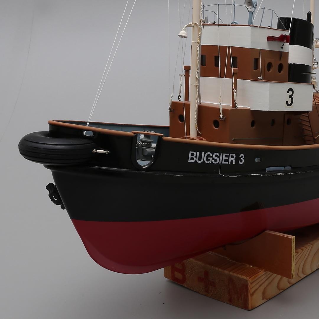 Bugsier 3 - Scale 1/20 - Wooden Ship Model Assembly Plans: Build Your Own Historic Vessel - Etsy