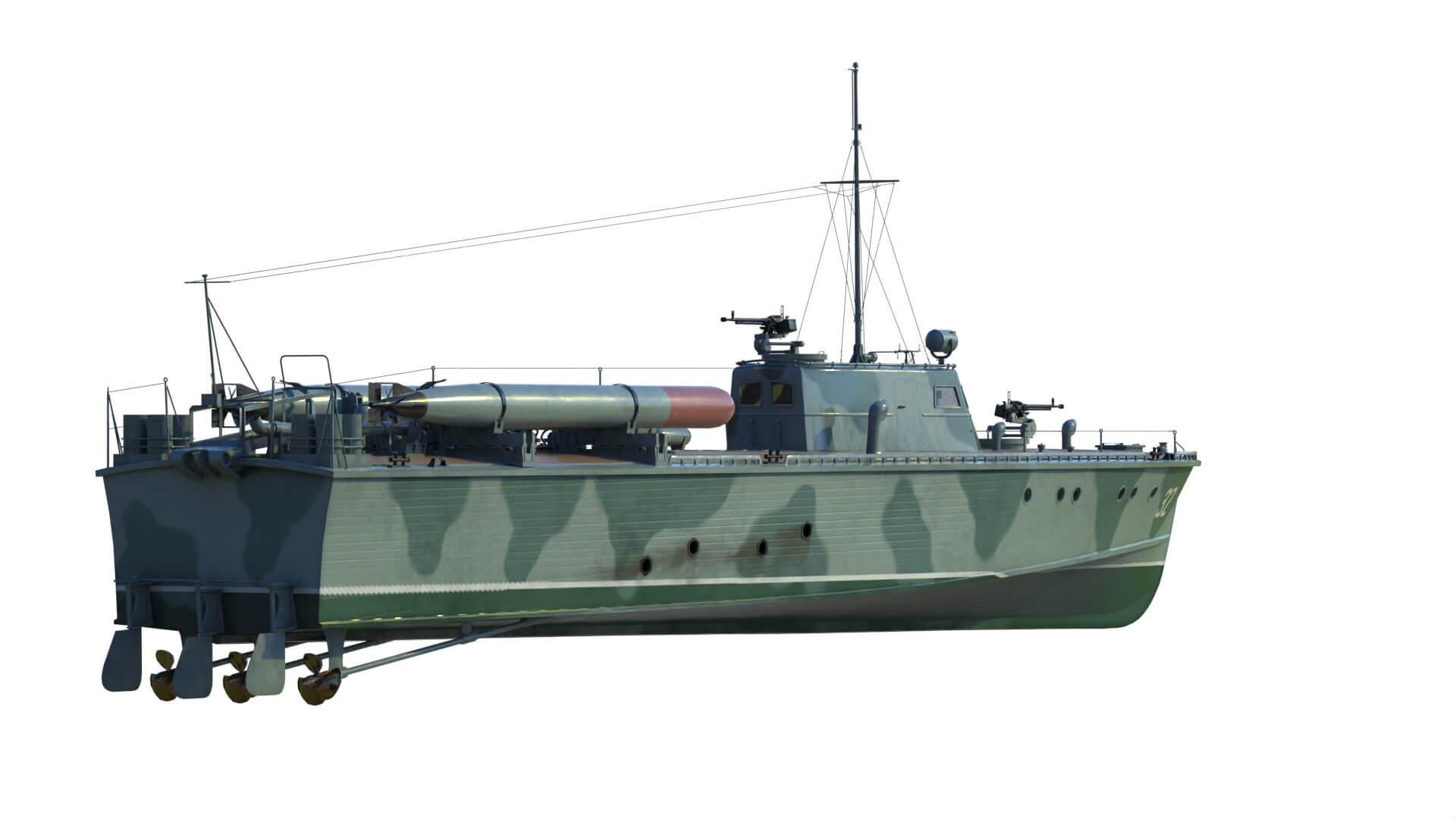 D3-class Motor Torpedo Boat Plans – 1935 Wooden Ship Model (digital ...