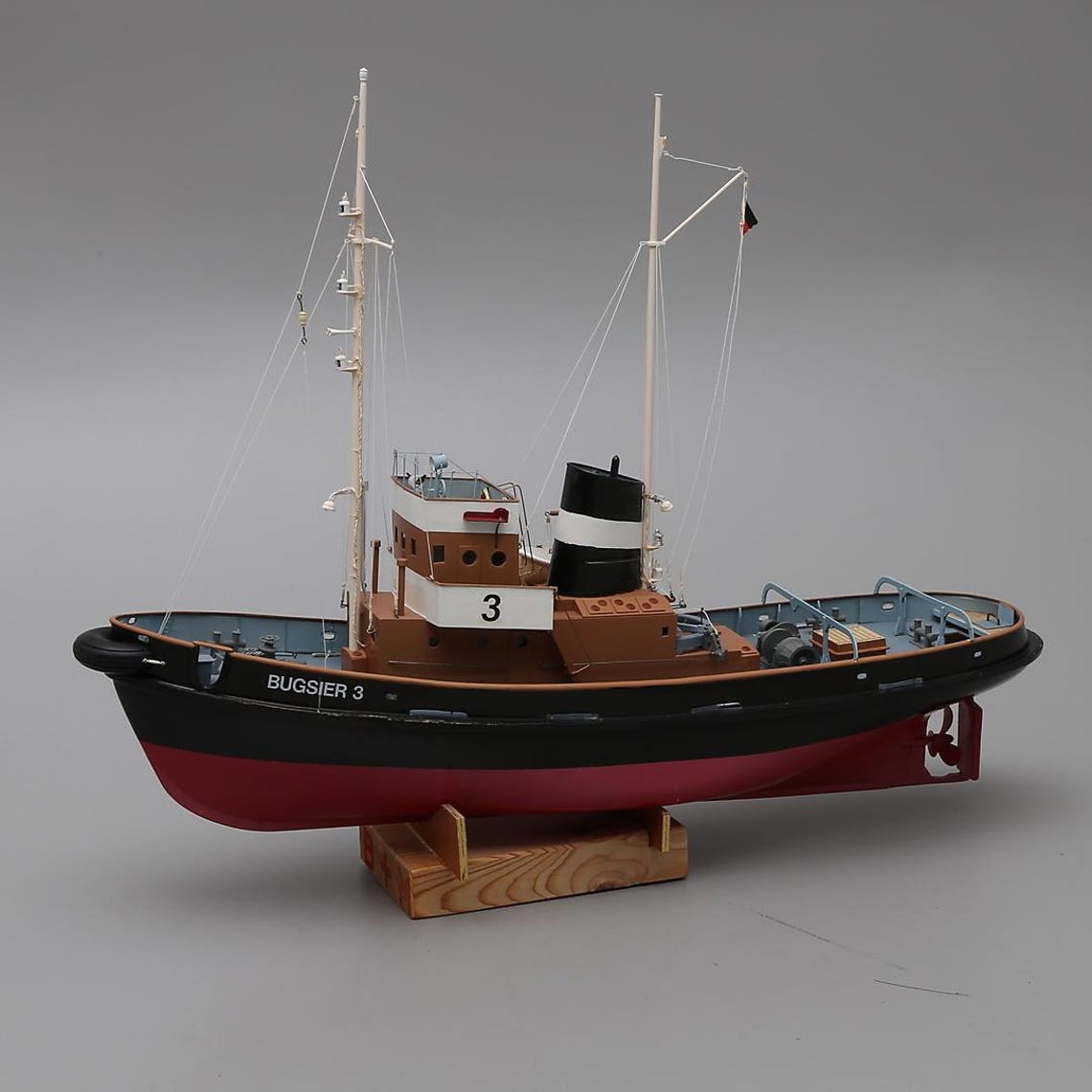 Bugsier 3 - Scale 1/20 - Wooden Ship Model Assembly Plans: Build Your Own Historic Vessel - Etsy