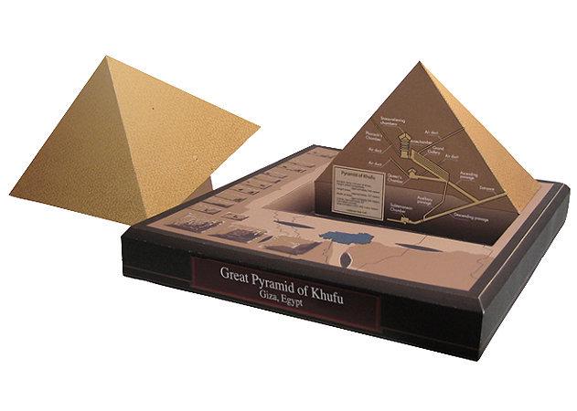 Great Pyramid Papercraft Kit | 3D Historical Model (PDF) - Etsy