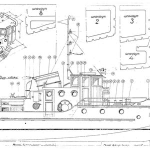 Bugsier 3 - Scale 1/20 - Wooden Ship Model Assembly Plans: Build Your Own Historic Vessel - Etsy