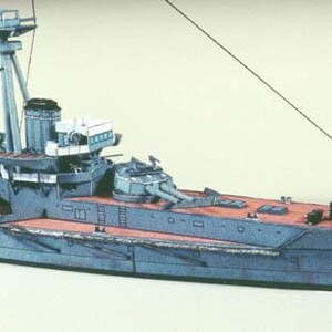 Dreadnought Battleship Paper Model Kit – 3D Ship DIY (PDF Plans) - Etsy