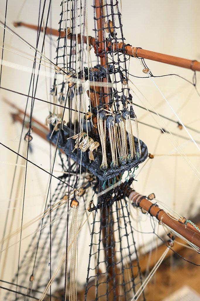 Frigate USS Essex 1799 - Wooden Ship Model Assembly Plans- Build Your ...