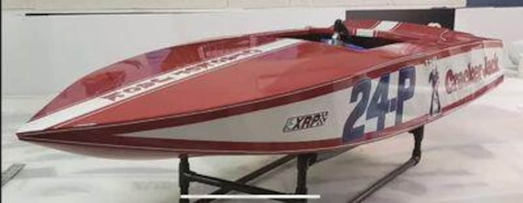 RC Boat - Crackerbox - Radio Control Boat Model - 1/4 Scale -wooden ...