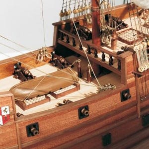 Galleon San Martin 1580 - Wooden Ship Model Assembly Plans: Build Your ...