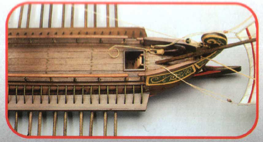 Caesar Bireme Romana - Wooden Ship Model Assembly Plans: Build Your Own ...