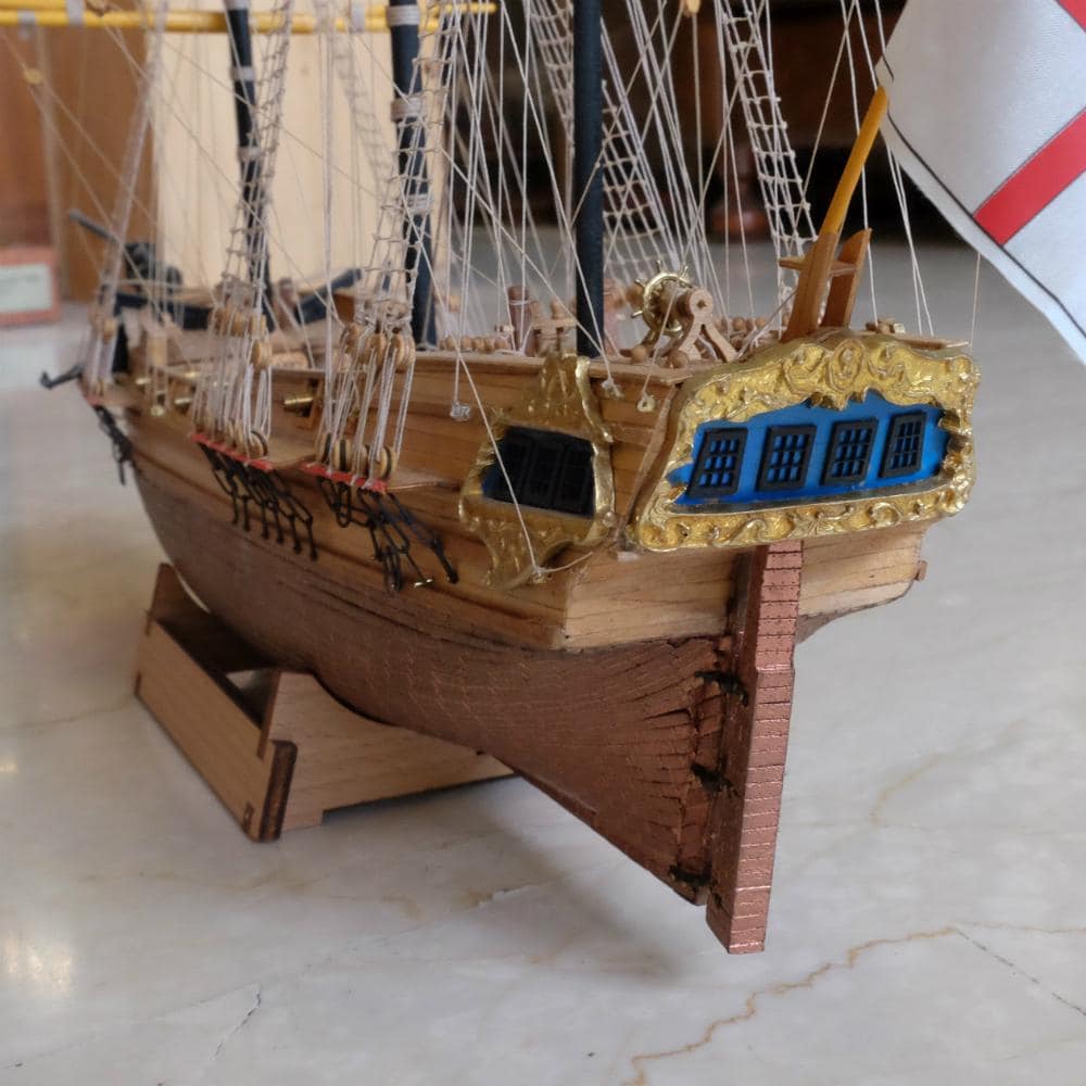 Frigate Hms President 1730 - Wooden Ship Model Assembly Plans- Build ...