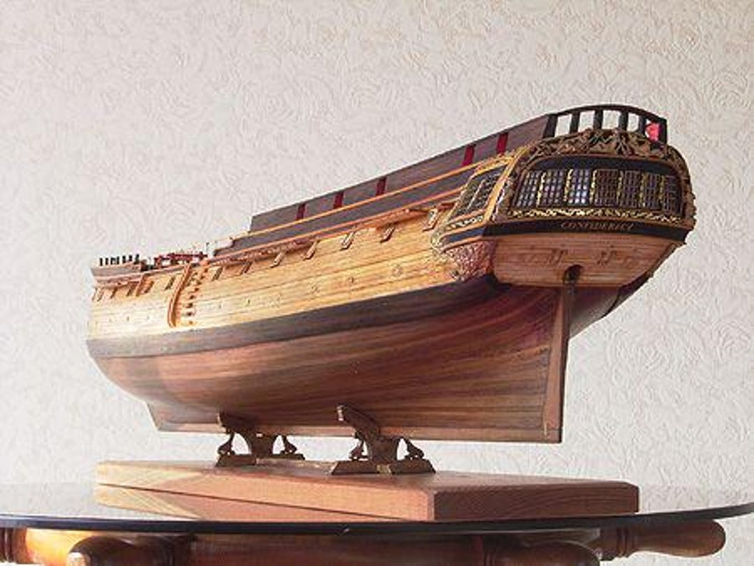 Confederacy Fregata - Wooden Ship Model Assembly Plans: Build Your Own ...