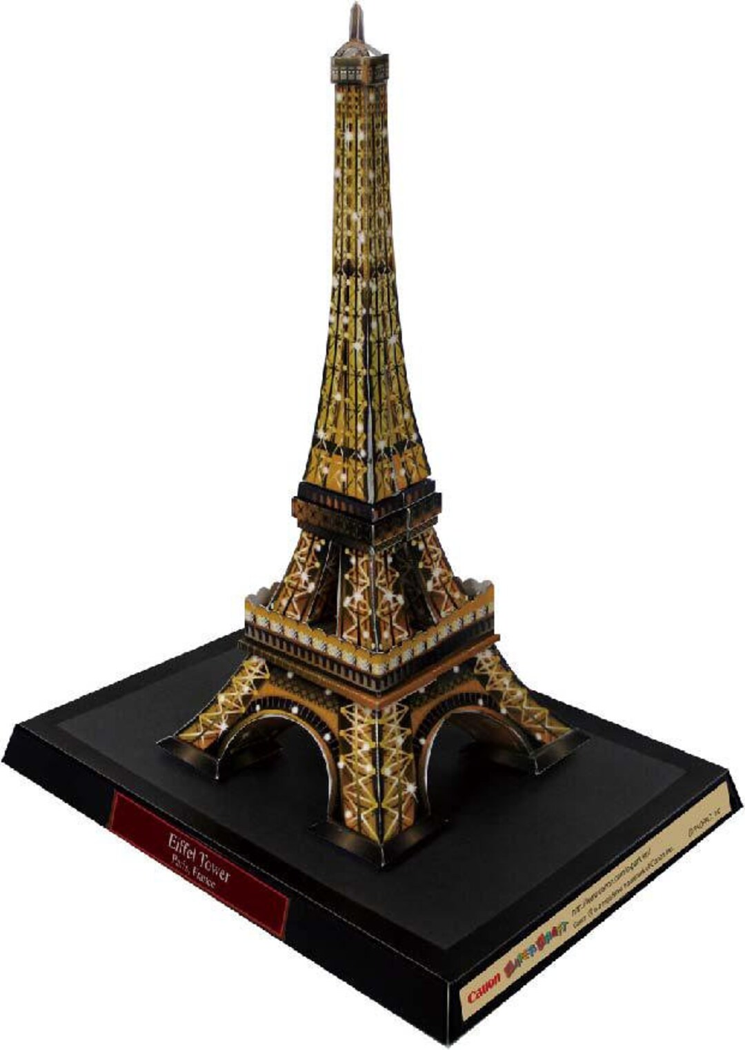 Papercraft Kit |historical Landmark (eifel) Model Kit | Detailed 3D ...