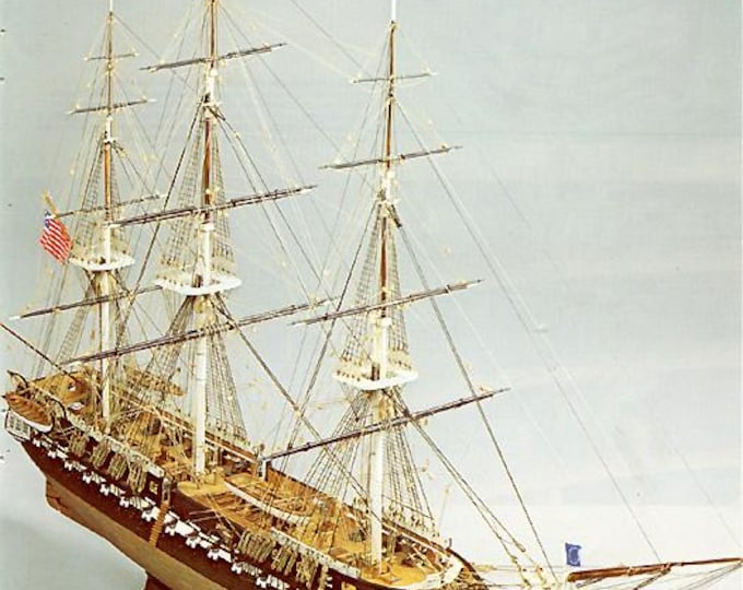 Calypso - 1/150 - Wooden Ship Model Assembly Plans: Build Your Own ...