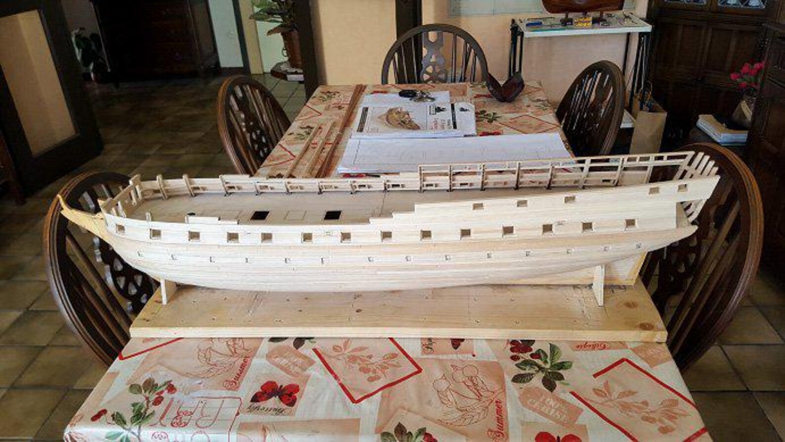 Confederacy Fregata - Wooden Ship Model Assembly Plans: Build Your Own ...
