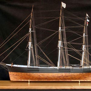 Comet Clipper 1851 - Wooden Ship Model Assembly Plans: Build Your Own ...