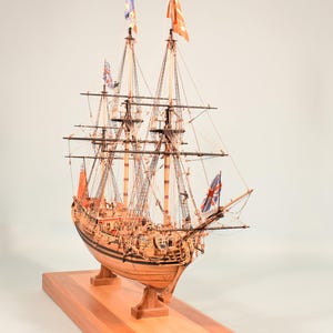 HMS Royal Caroline 1749 Yacht – Wooden Ship Model Plans (digital Files ...