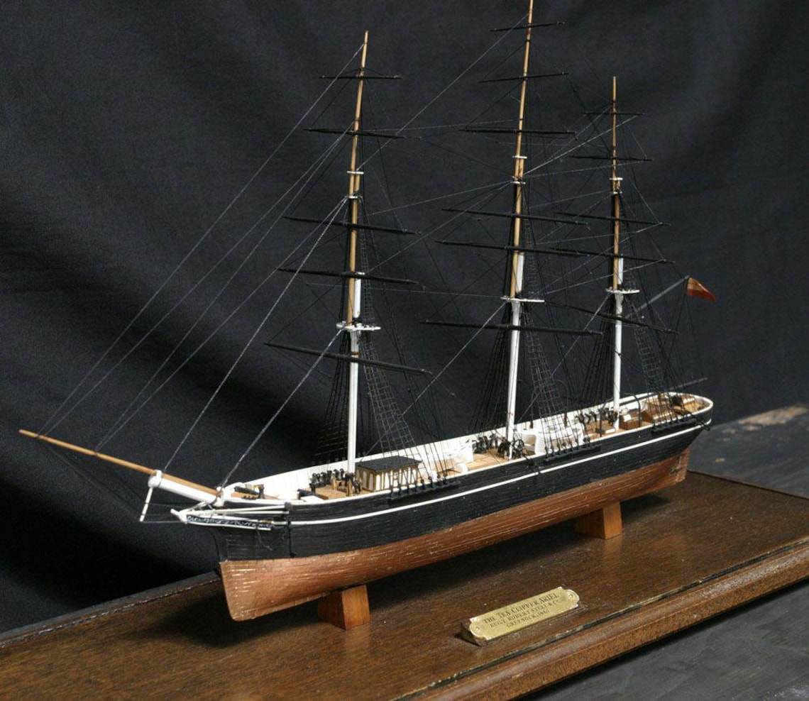 Ariel - 1/50 - 1/100 - 1/200 - Wooden Ship Model Assembly Plans: Build ...