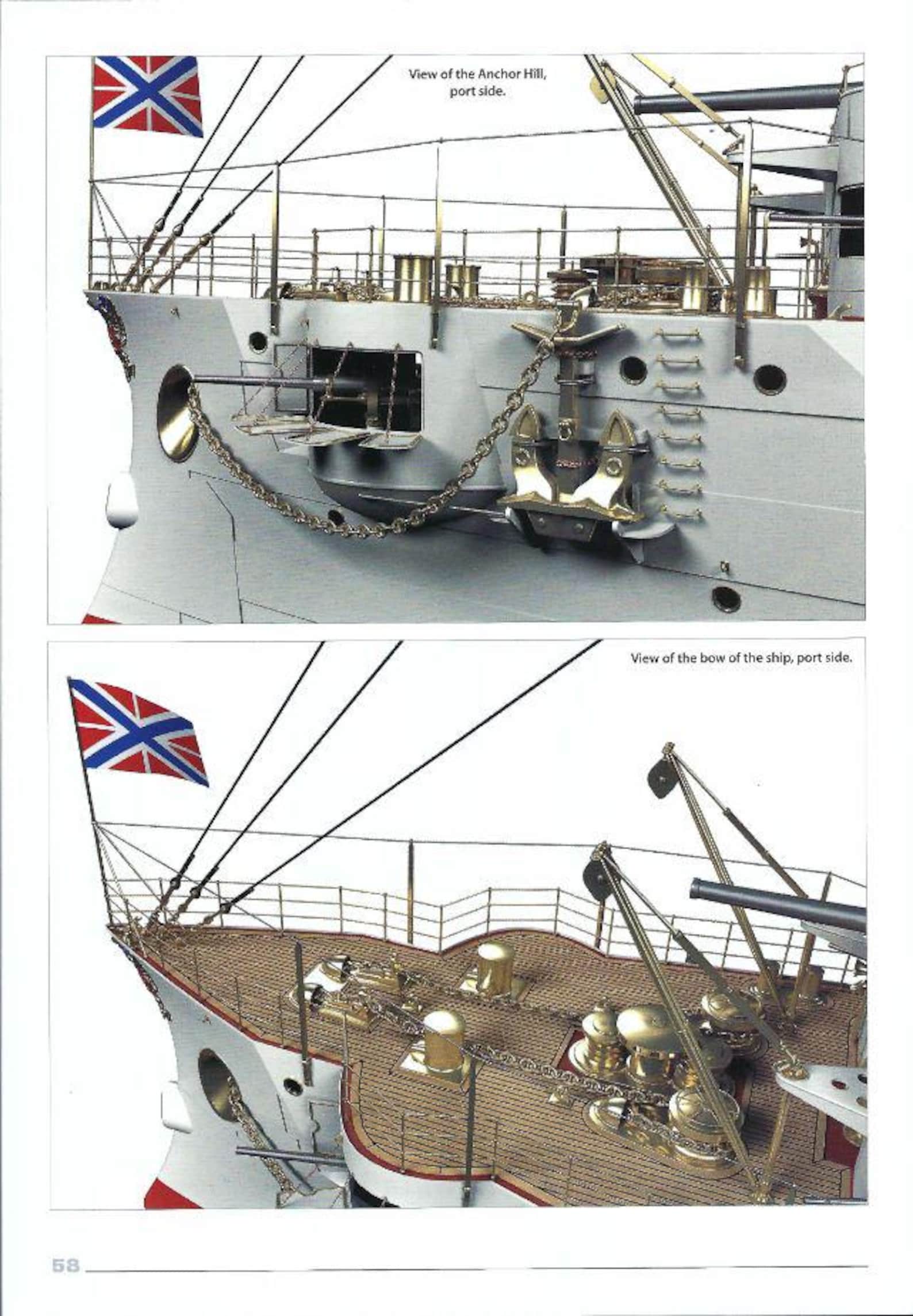 Cruiser Askold 1902 - Wooden Ship Model Assembly Plans: Build Your Own ...
