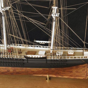 Comet Clipper 1851 - Wooden Ship Model Assembly Plans: Build Your Own ...