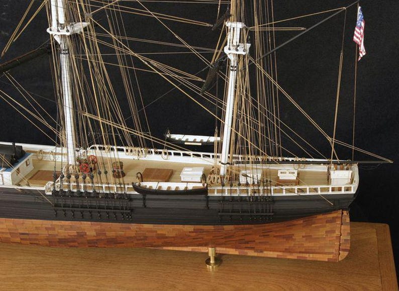 Comet Clipper 1851 - Wooden Ship Model Assembly Plans: Build Your Own ...
